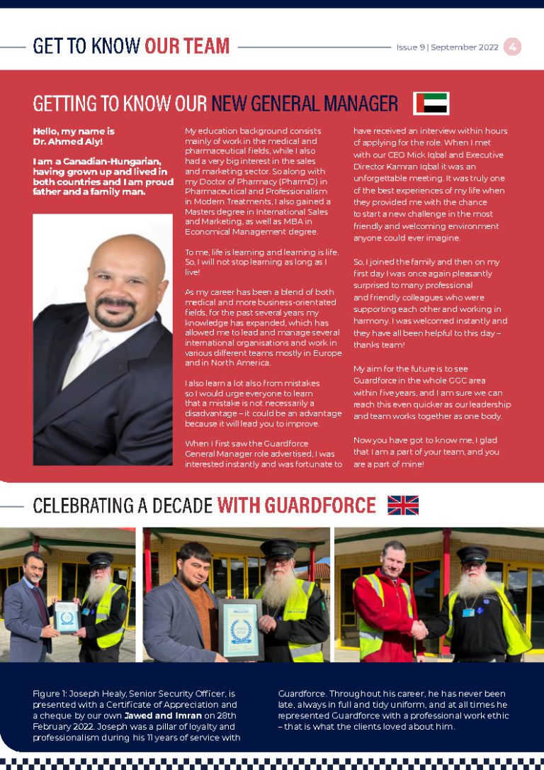 August Newsletter 2022 - Guardforce Global